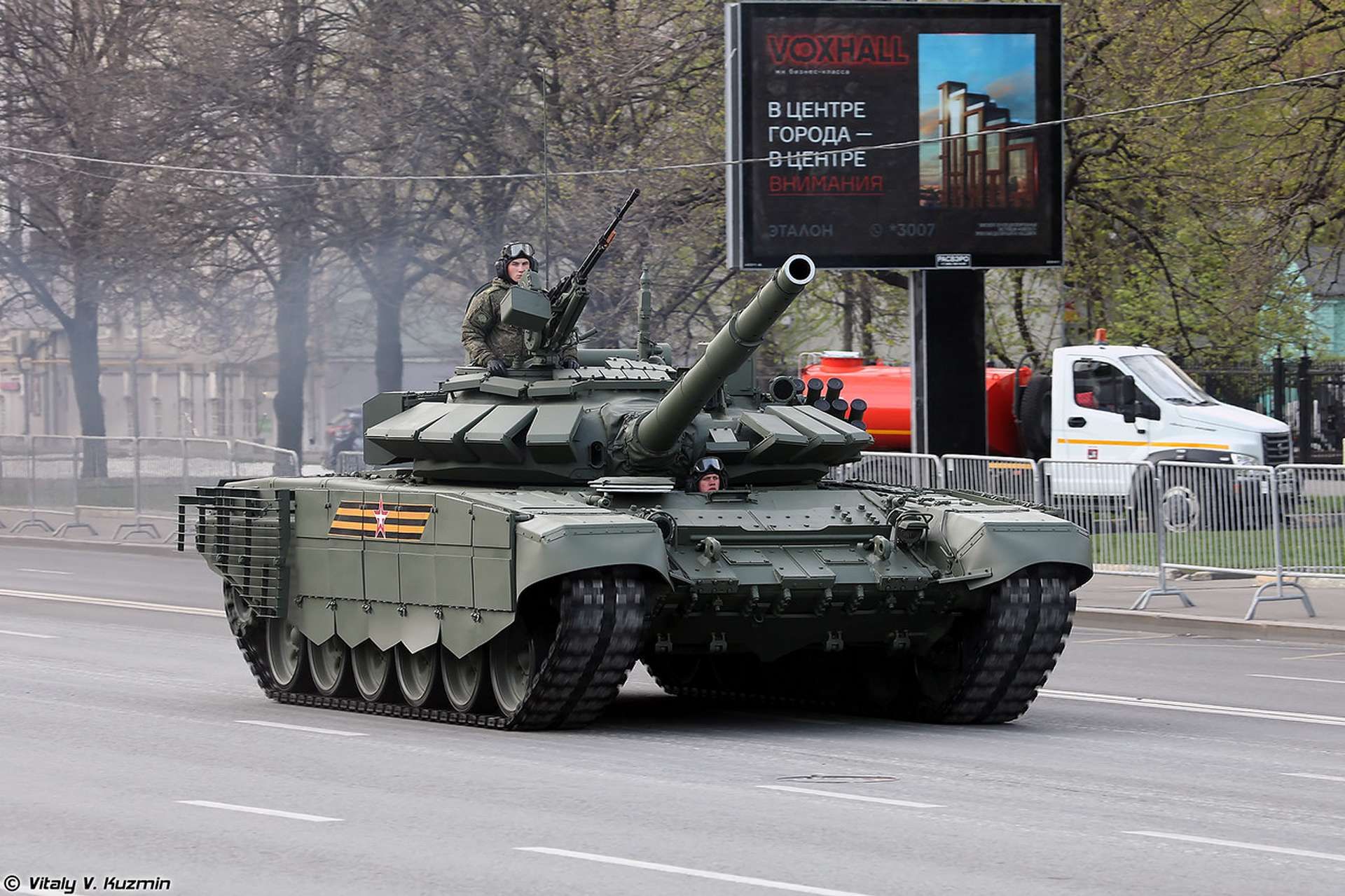 Russian Army transforms captured Ukrainian T-72AMT tank into remote-controlled tank